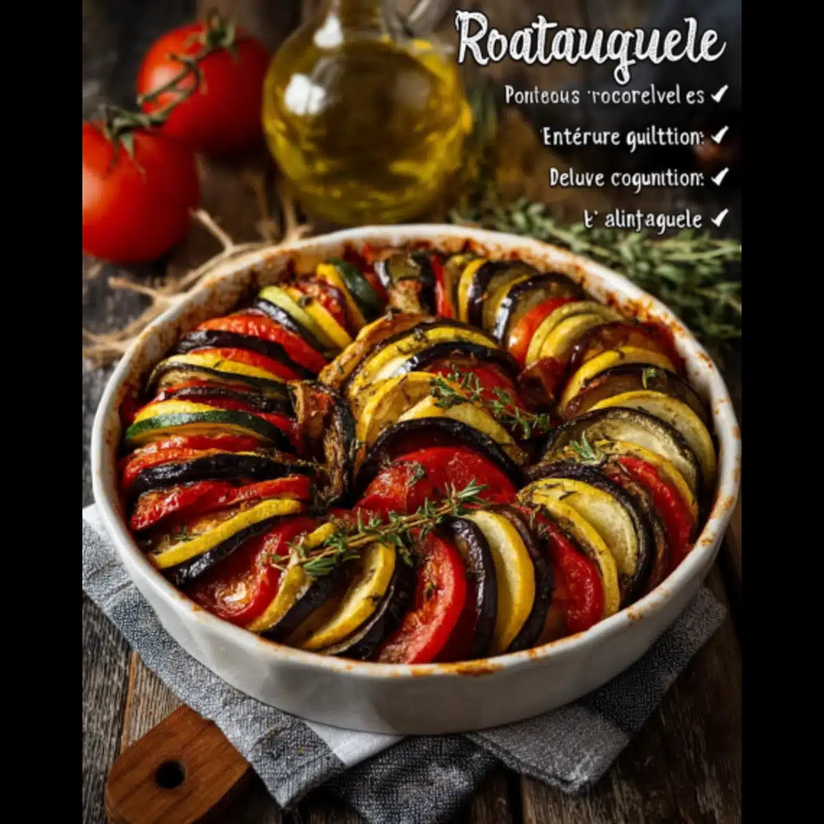 Délicieuse Ratatouille Provençale Authentique et Facile à Préparer en ...