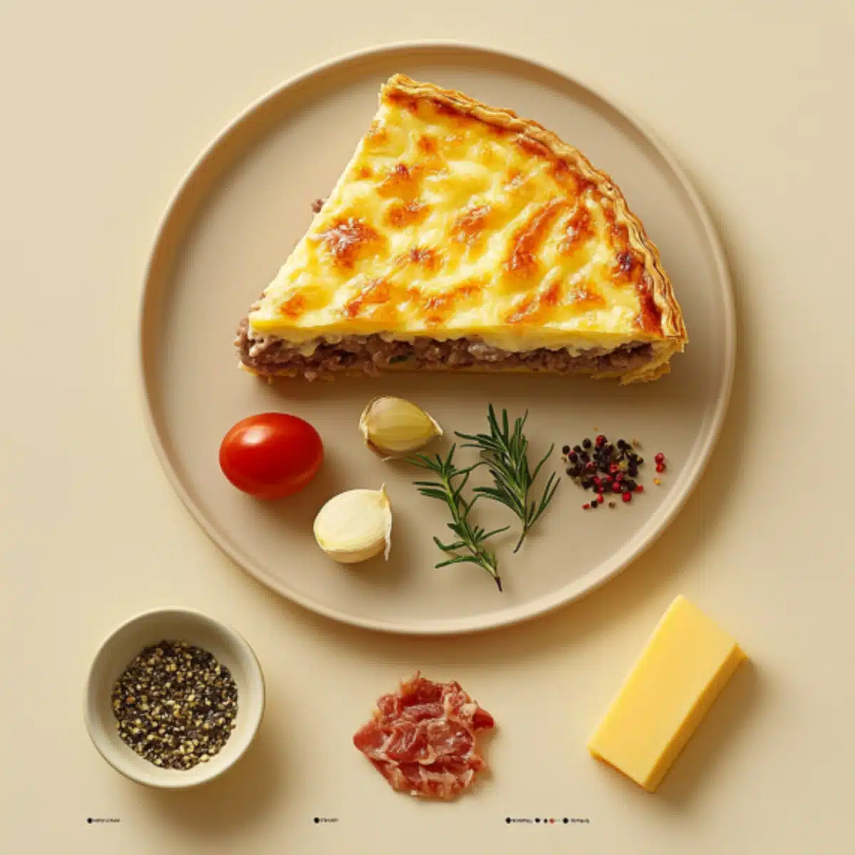 Délicieuse et Irrésistible Tarte à la Viande Hachée et au Fromage ...