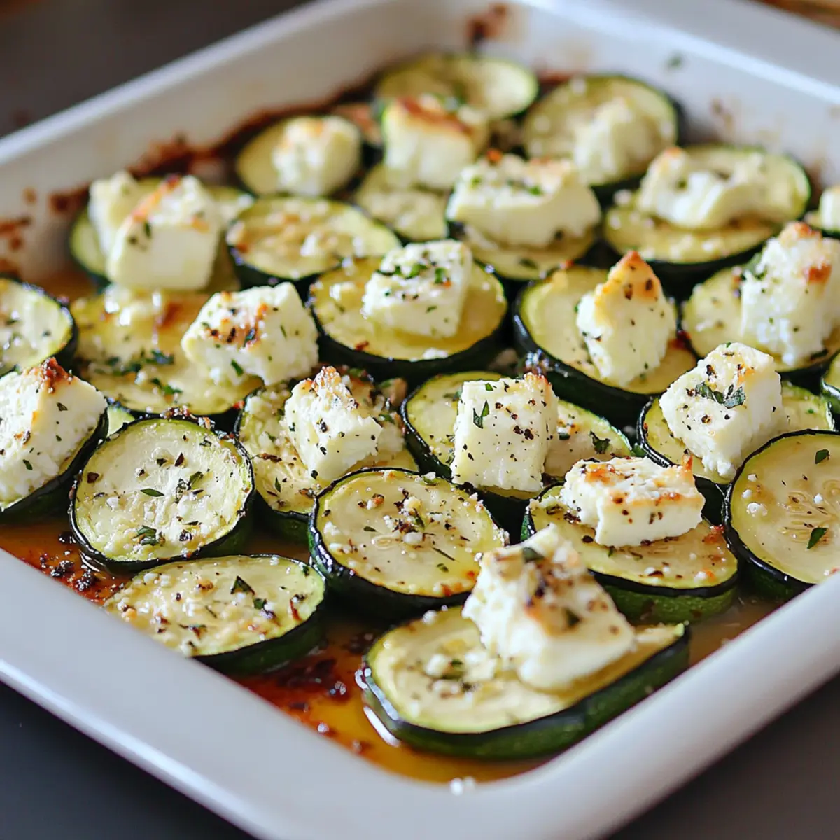 Courgettes Feta au Four : Un Délice Méditerranéen Facile et ...